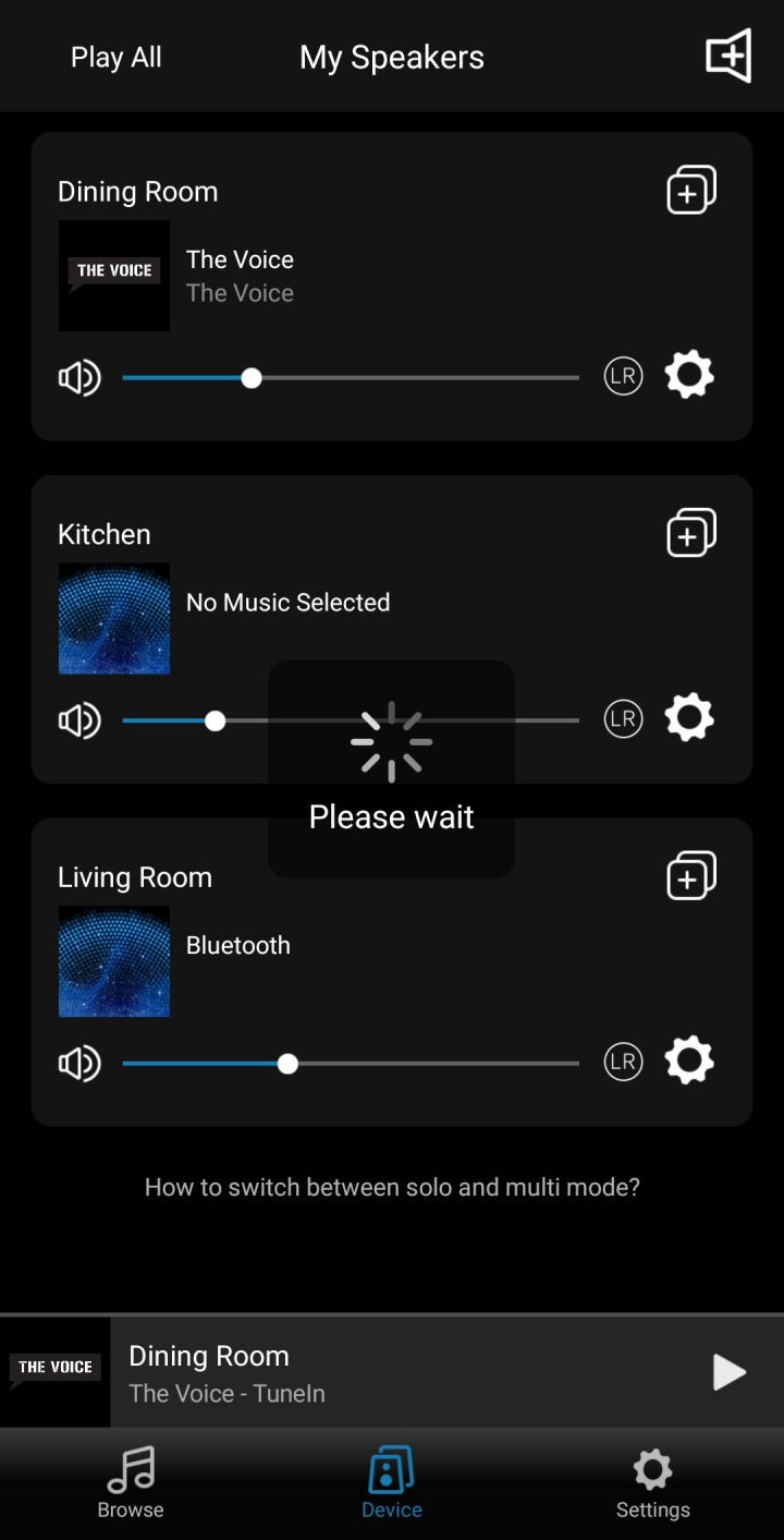 Audio Pro Control App